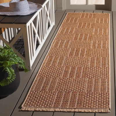 Click here for Safavieh Wicker 2 2 x 8 Runner Rug  Natural/Brown prices