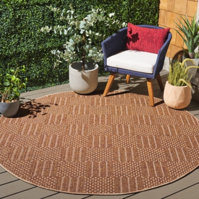 Click here for Safavieh Wicker 6 7 x 6 7 Round Area Rug  Natural/... prices