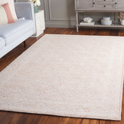 Click here for Safavieh Pine 6 x 6 Round Area Rug  Ivory/Orange prices