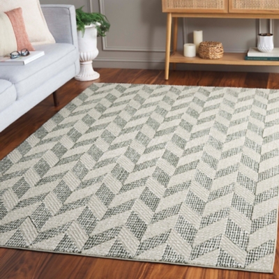 Click here for Safavieh Revive 5 3 x 7 7 Area Rug  Sage/Ivory prices