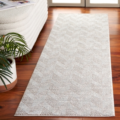 Click here for Safavieh Revive 2 3 x 8 Runner Rug  Taupe/Ivory prices