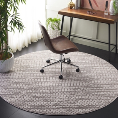 Click here for Safavieh Revive 6 7 x 6 7 Round Area Rug  Taupe/Iv... prices