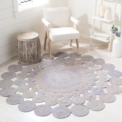 Click here for Safavieh Cape Cod Collection Hledis 7 x 7 Round Ru... prices