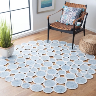Click here for Safavieh Cape Cod Collection Agnela 6 x 6 Round Ru... prices