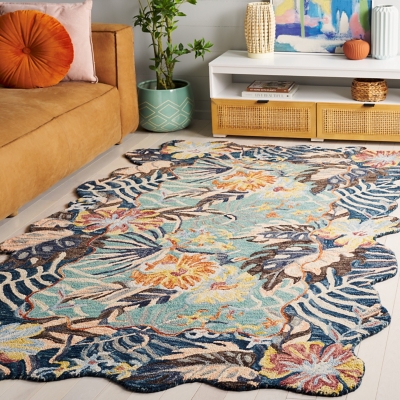 Click here for Safavieh Jardin Collection Dife 3 x 5 Area Rug  Na... prices