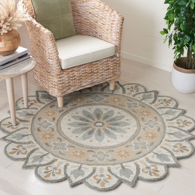Click here for Safavieh Novelty Collection Ikuyo 6 x 6 Round Rug... prices