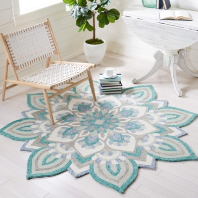 Click here for Safavieh Novelty Collection Hadil 7 x 7 Round Rug... prices