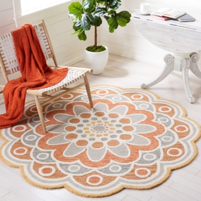 Click here for Safavieh Novelty Collection Nidhi 3 x 3 Round Rug... prices