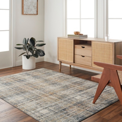 Click here for Livabliss Beckham Plaid 2 x 211 Area Rug  Brown prices