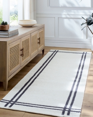 Click here for Livabliss Mardin Two Tone Boarder 5 x 76 Area Rug... prices