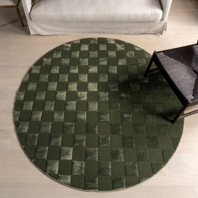 Click here for Nuloom Alaiya 6 Round Area Rug  Green prices