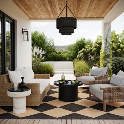 Click here for Nuloom Sabina 7 x 9 Area Rug  Dark Gray prices