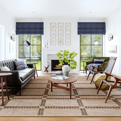 Click here for Nuloom Annie 4 x 6 Area Rug  Beige/Brown prices