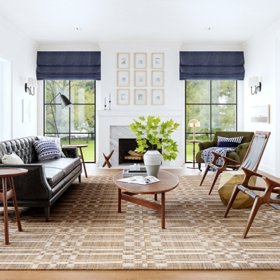 Click here for Nuloom Austin 5 x 8 Area Rug  Beige prices