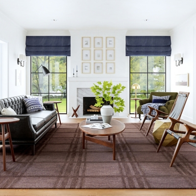 Click here for Nuloom Mallory 6 x 9 Area Rug  Dark Brown prices
