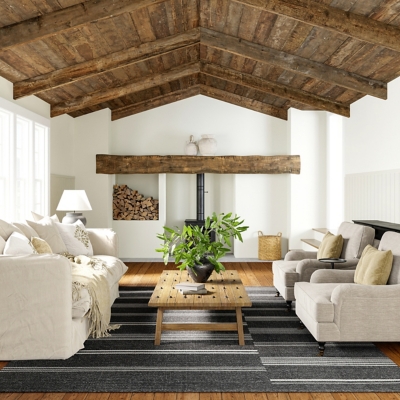 Click here for Nuloom Birchwood 10 x 14 Area Rug  Dark Gray prices