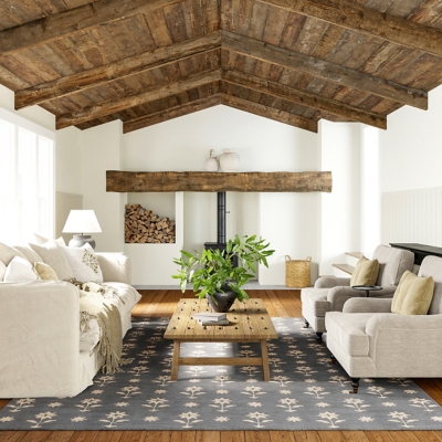 Click here for Nuloom Ella 8 x 10 Area Rug  Blue/Gray prices