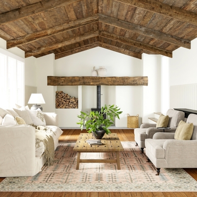 Click here for Nuloom Mythic 5 x 8 Area Rug  Peach prices