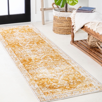 Click here for JONATHAN Y Audrey 2 x 8 Runner Rug  Orange prices