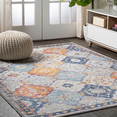 Click here for JONATHAN Y Kirman 5 x 8 Area Rug  Multi prices