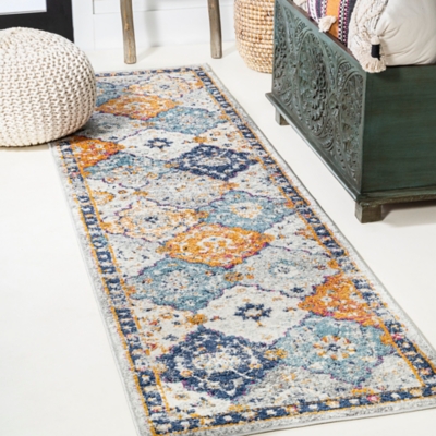 Click here for JONATHAN Y Kirman 2 x 8 Runner Rug  Multi prices