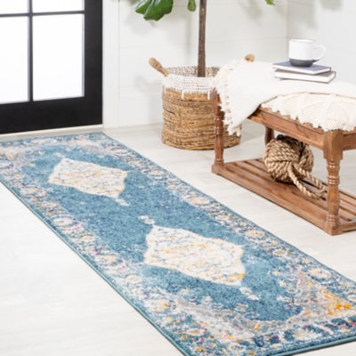 Click here for JONATHAN Y Zelda 2 x 8 Runner Rug  Blue prices