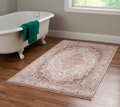 Click here for Linon Emerald Myer 33 x 5 Area Rug  Ivory prices