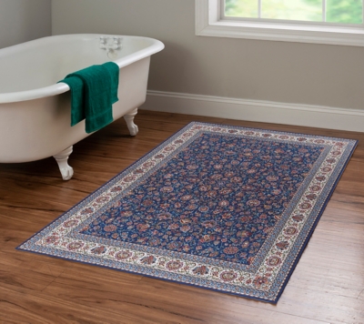 Click here for Linon Emerald Ritchie 33 x 5 Area Rug  Blue prices