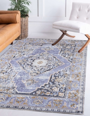 Click here for Linon Emerald Tyler 5 x 7 Area Rug  Lavender prices