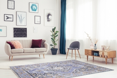 Click here for Linon Emerald Tyler 67 x 97 Area Rug  Lavender prices