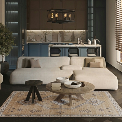 Click here for Linon Oakland Haden 5 x 7 Area Rug  Sand prices