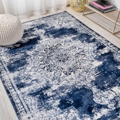 Click here for Jonathan Y Alhambra 4 x 6 Area Rug  Blue prices