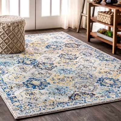 Click here for Jonathan Y Persian 3 x 5 Area Rug  Blue prices