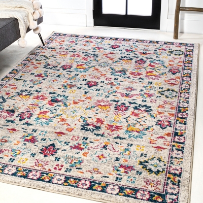 Click here for Jonathan Y Persian 3 x 5 Area Rug  Beige/Multi prices