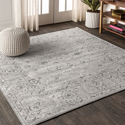 Click here for Jonathan Y Modern Persian 6 x 6 Area Rug  Gray prices