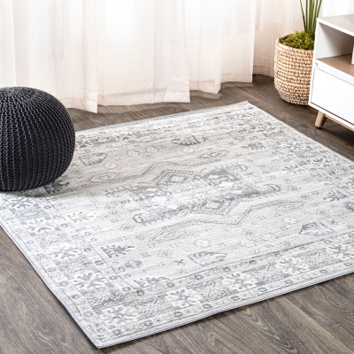 Click here for Jonathan Y Modern Persian 6 x 6 Area Rug  Ivory prices