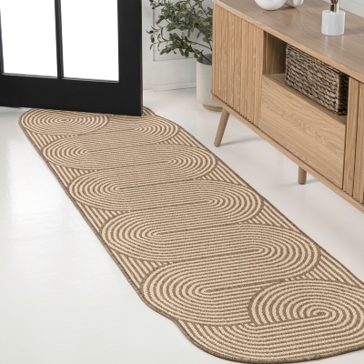 Click here for Jonathan Y Margot 2 x 8 Area Rug  Beige/Brown prices