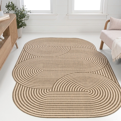 Click here for Jonathan Y Margot 4 x 6 Area Rug  Beige/Brown prices