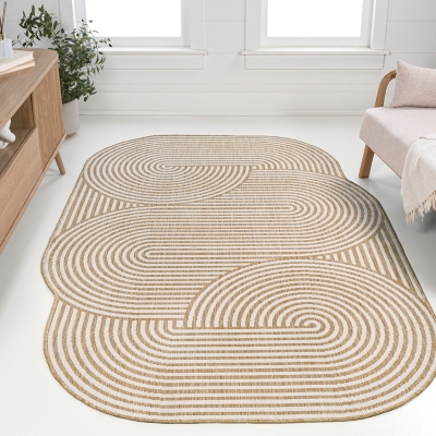 Click here for Jonathan Y Margot Indoor/Outdoor 5 x 8 Area Rug  C... prices