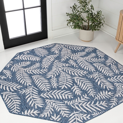 Click here for Jonathan Y Palm Indoor/Outdoor 8 x 8 Area Rug  Nav... prices