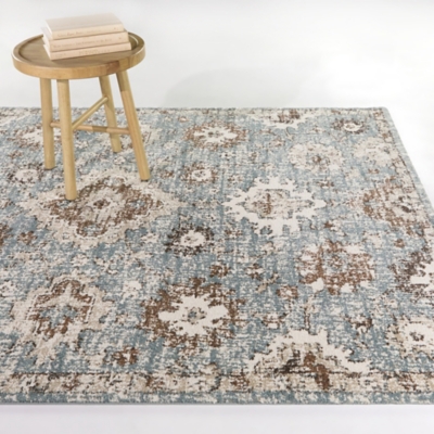 Click here for Balta Rugs Annan 5 3 x 7 Floral Area Rug  Copper/B... prices