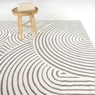 Click here for Balta Rugs Caserio 6 7 x 6 7 Area Rug  Cream/Gray prices