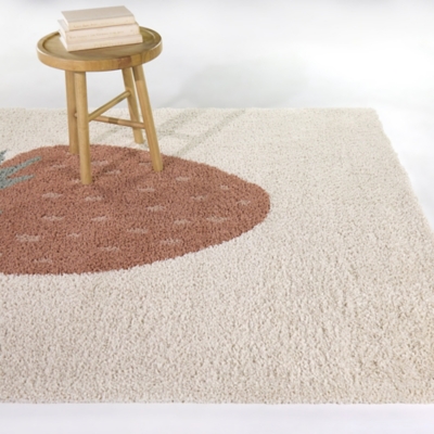 Click here for Balta Rugs Strawberry 5 3 x 7 Area Rug  Cream prices