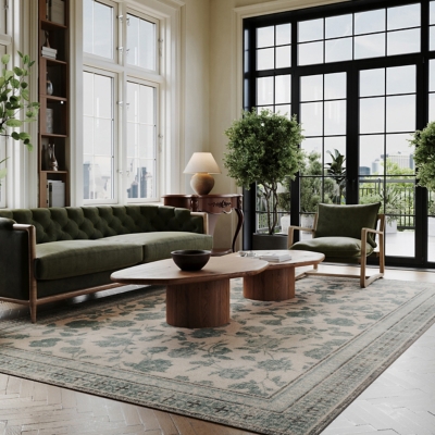 Click here for Padma Lakshmi x Rugs USA Botanica 3 x 5 Area Rug... prices