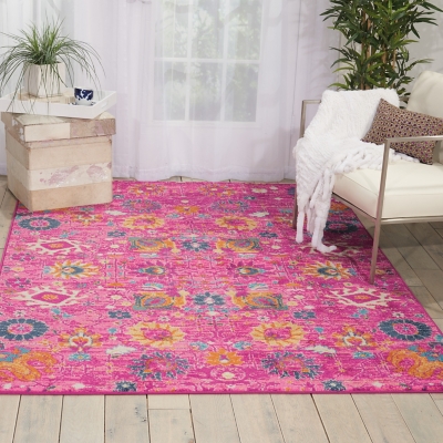 Click here for Nourison Home Passion Lush 53 x 73 Area Rug  Fuchs... prices