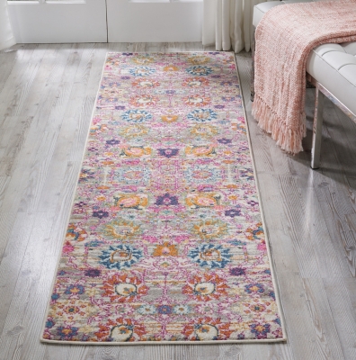 Click here for Nourison Home Passion Lush 22 x 76 Runner Rug  Sil... prices