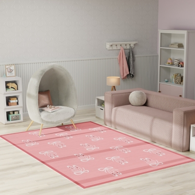 Click here for Nourison Home Ballet 7 x 9 Area Rug  Pink prices
