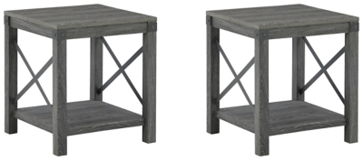 Click here for Freedan 2 End Tables  Grayish Brown prices