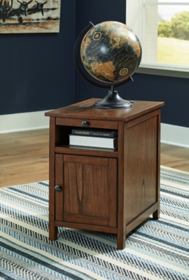 Click here for Treytown Chairside End Table  Brown prices