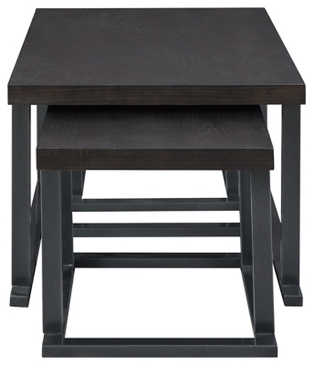 Airdon Coffee Table with Stools Set of 3 Ashley